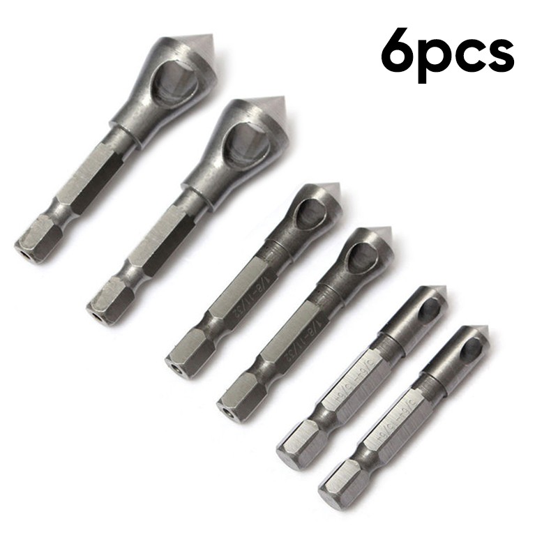 Hex socket set Coated Countersink Drills Chamfering Cutting Tools Bits ...