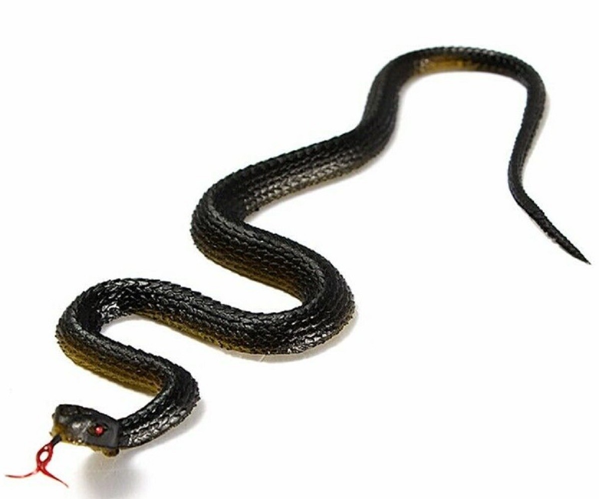 VENTE CHAUDE PLANTES de Jardin Faux Serpent Réaliste Réduire Pression ...