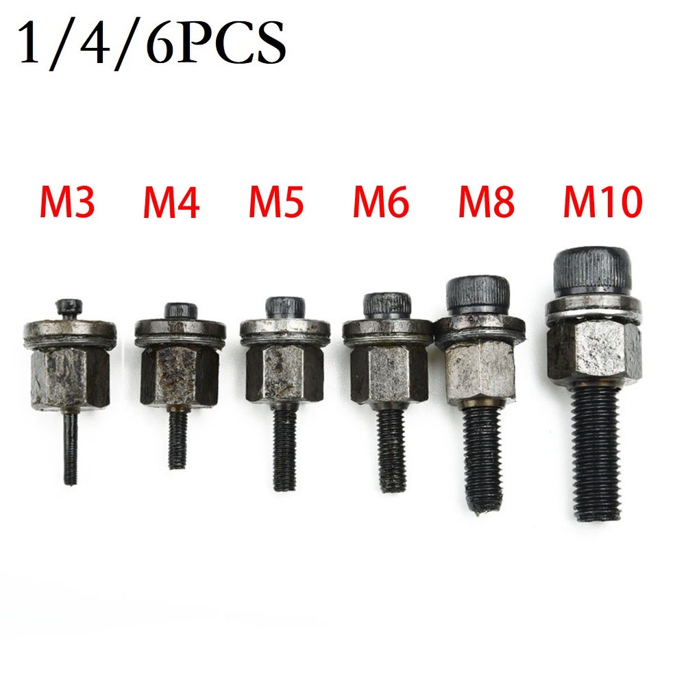 RIVETER TOOL MANDREL M8 Manual Riveter Nut Tool Replace 1PCS/3PCS/6PCS ...