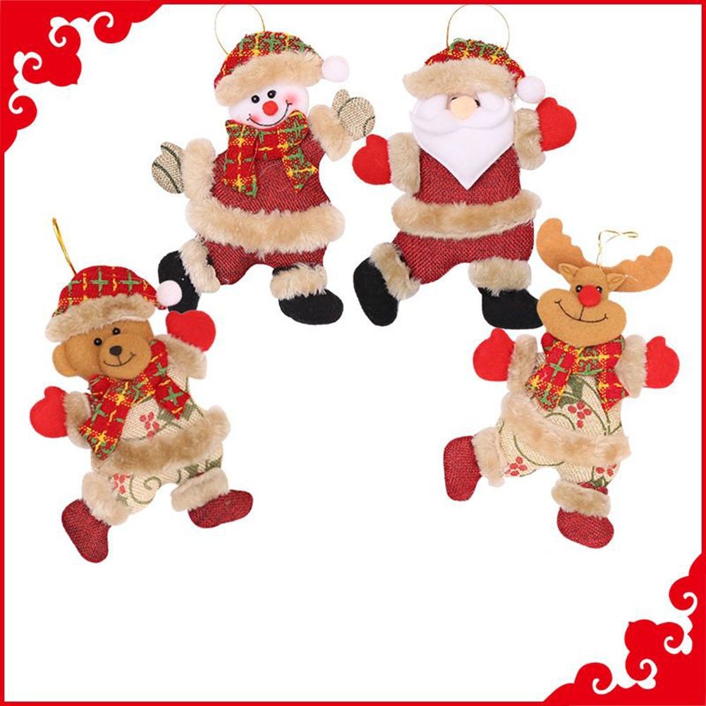 Christmas Dolls Christmas Ornaments Christmas Gnomes Plush Hanging ...