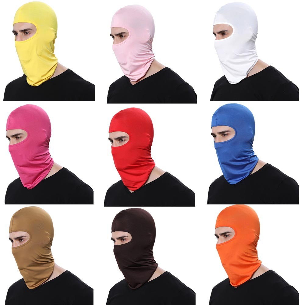 BALACLAVA HOOD MULTI-FUNCTION Polyester Replacement UV Protection 9 ...