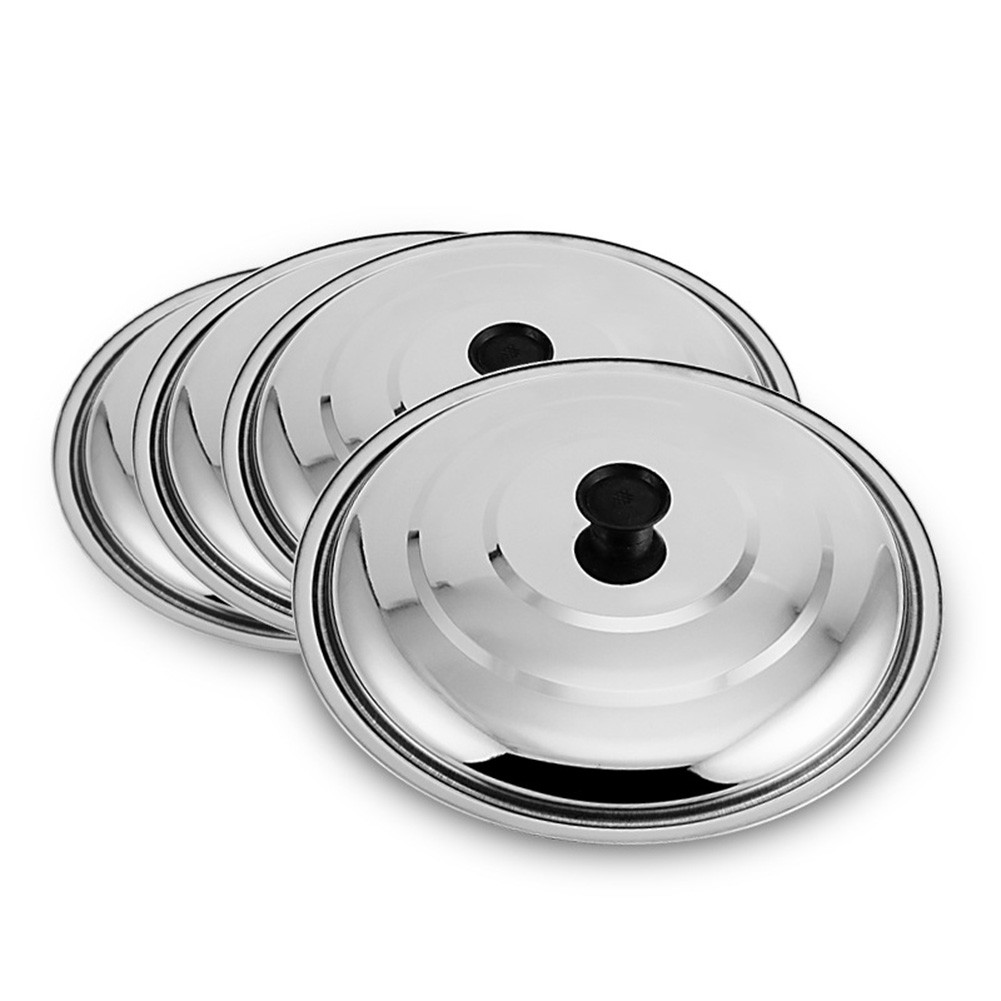 Stainless Steel Lid Wok Pan Pot Lids For Saucepan Frying Pan 32/34/36 ...