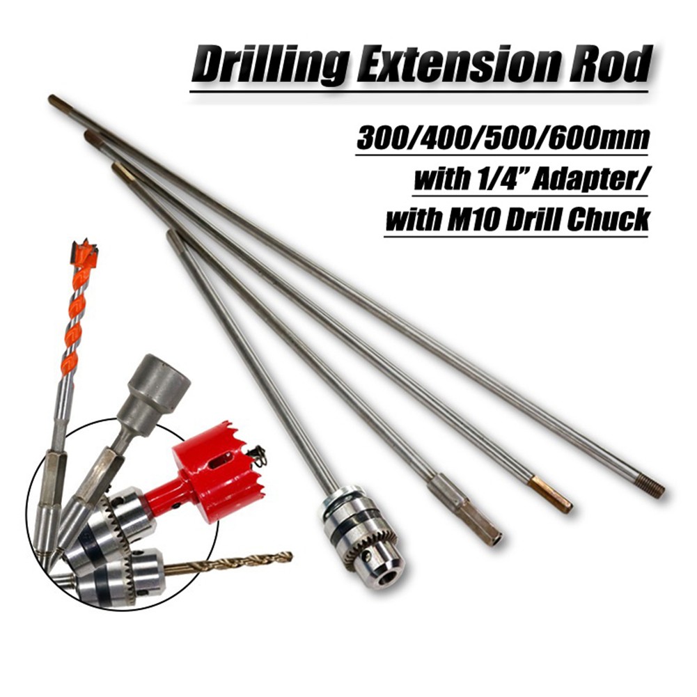 M10 Deep-Hole Drilling Extension Connect Rod Hex Extention Holder 300 ...