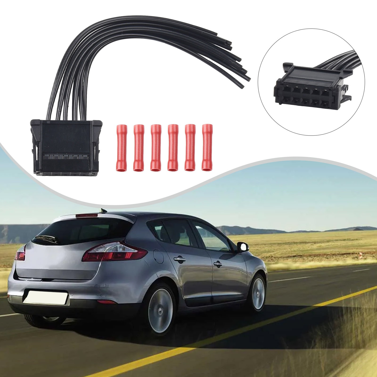 CAR REPARTMENT PARTS Resistor Wiring Blower Resistor Wiring Plastic ...