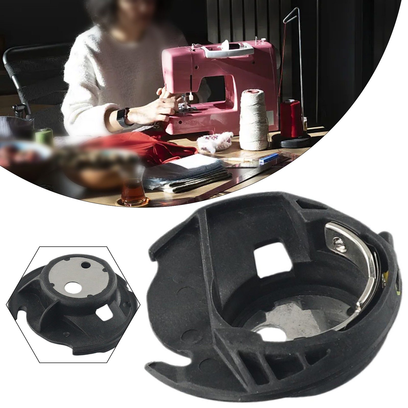 BOBBIN CASE 416568801 Crafts Sewing Machine Spare 1pcs 9340 Accessories ...