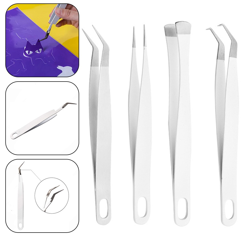 CROSS LOCKING TWEEZERS for Securely Holding Objects during Weeding ...