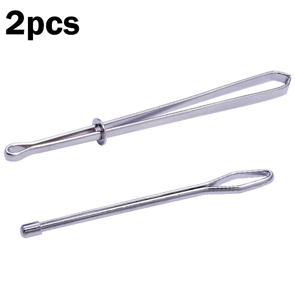Garment Clips Needle Elastic Band Rope Wearing Threading Tool Set of 2 ...