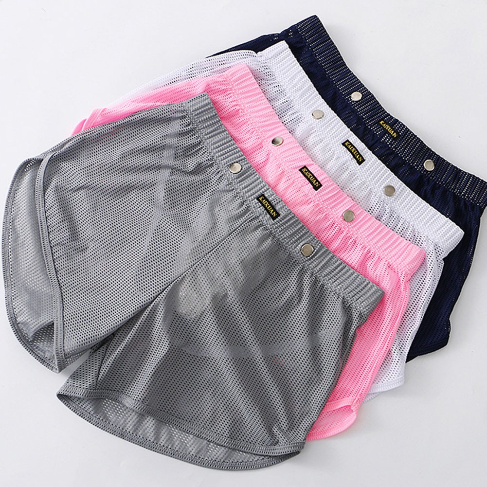 Lounge In Style With These Men's Clear Mesh Lounge Boxer Briefs | eBay