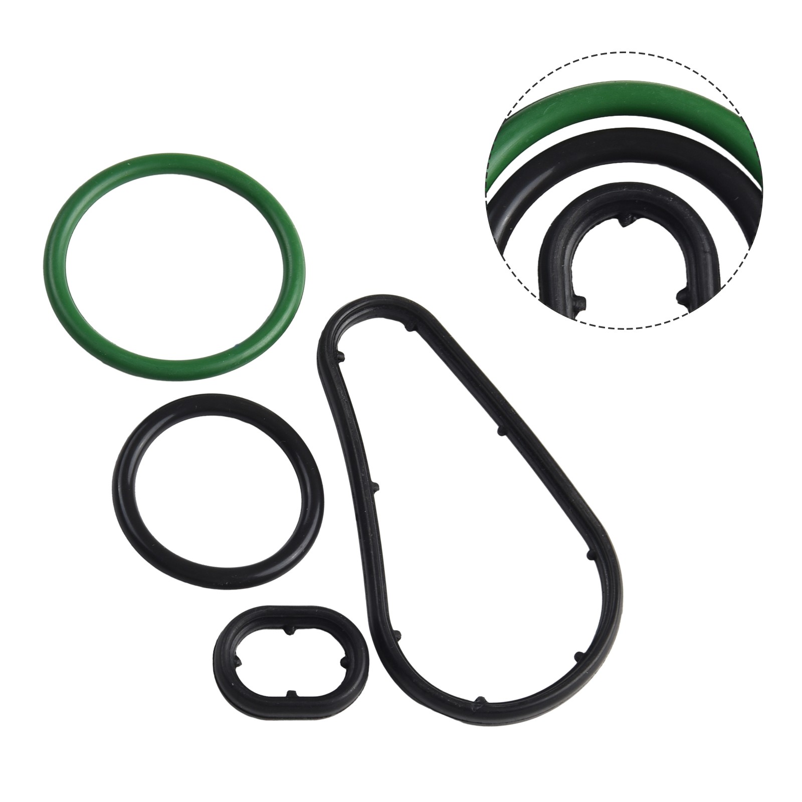For Mercedes M271 Engines 2711801010 Oil Cooler Module Seal Kit ...