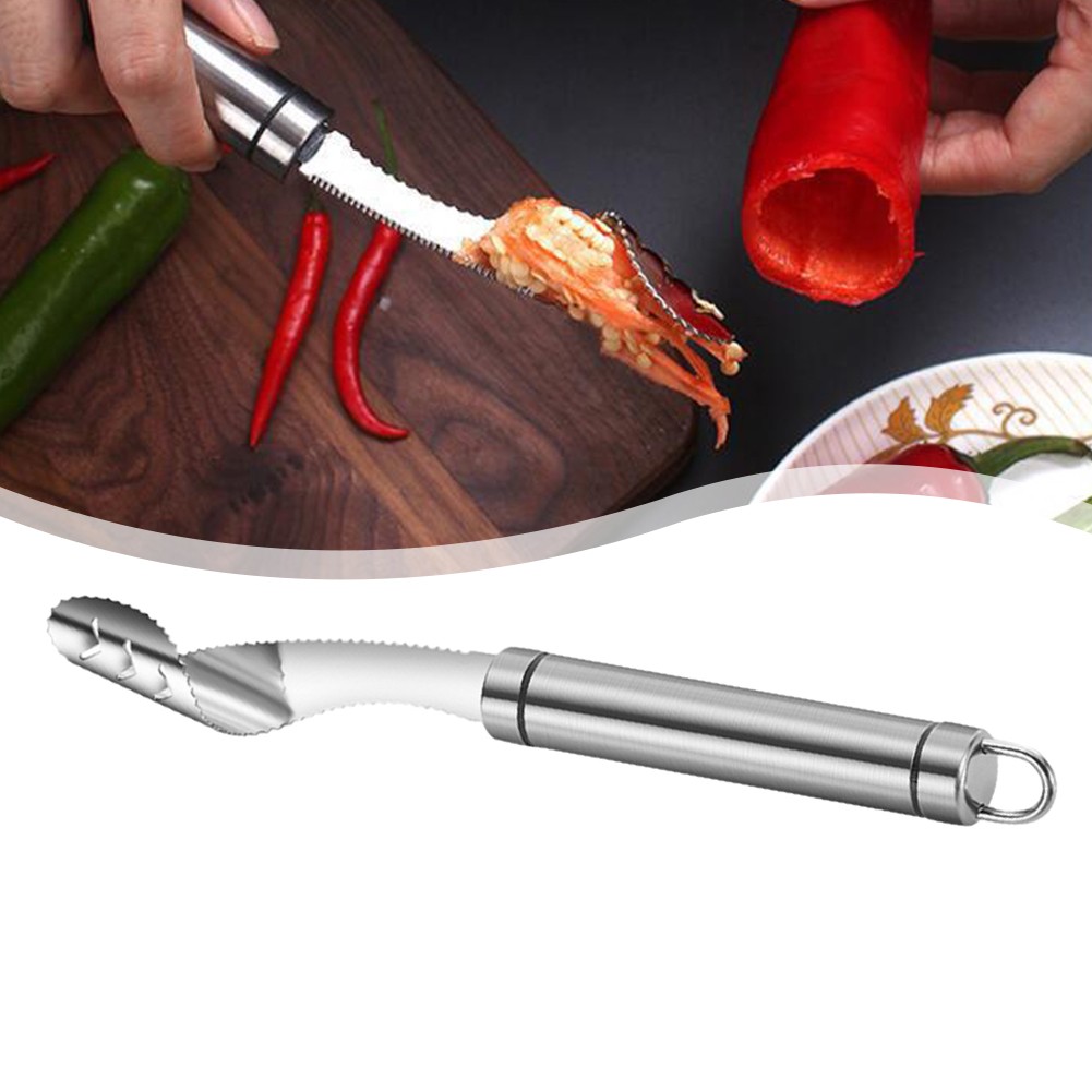 MULTI PURPOSE CORE Deseeder Slicer for Peppers Tomatoes Fruit ...