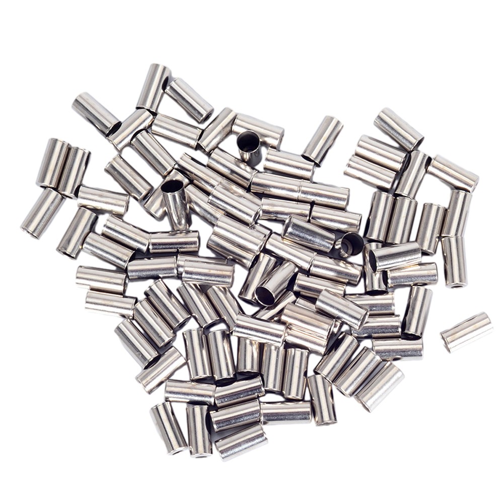 For Brake Cables Bicycle Brake Cable Ferrule For Bike Repair Silver ...