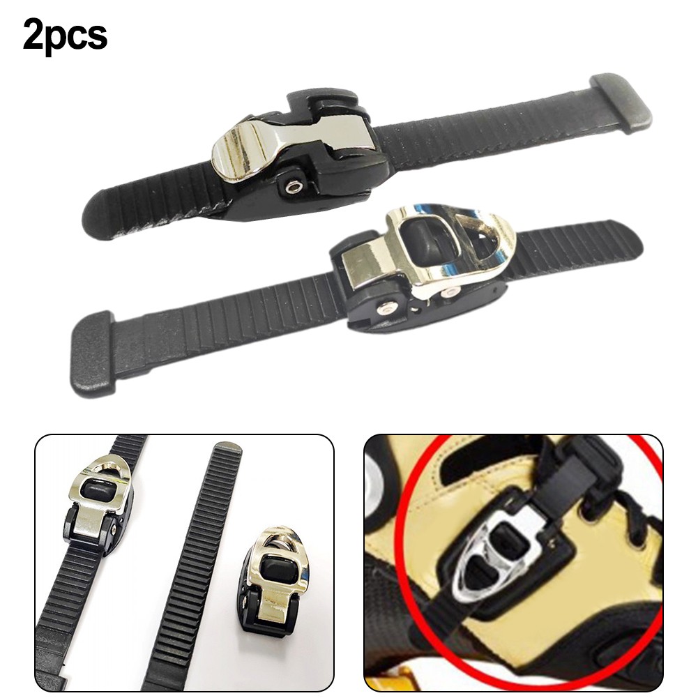 EASY TO ADJUST Inline Skate Buckles Sturdy Metal Buckle 2pcs Set 150cm ...