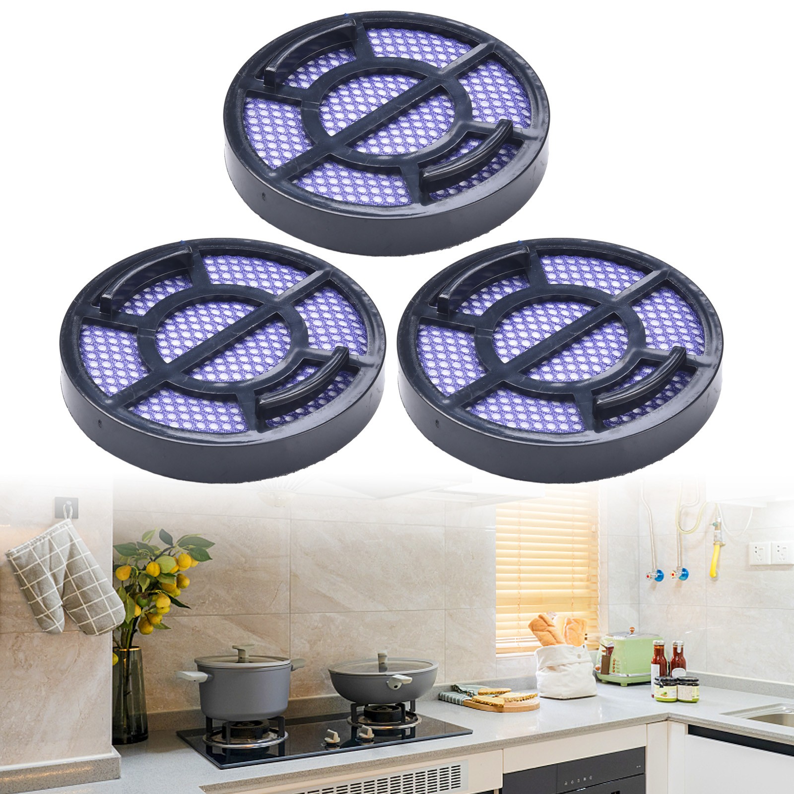 FILTERS VACUUM PARTS Filter Dust Filter Particles High Quality Reusable ...