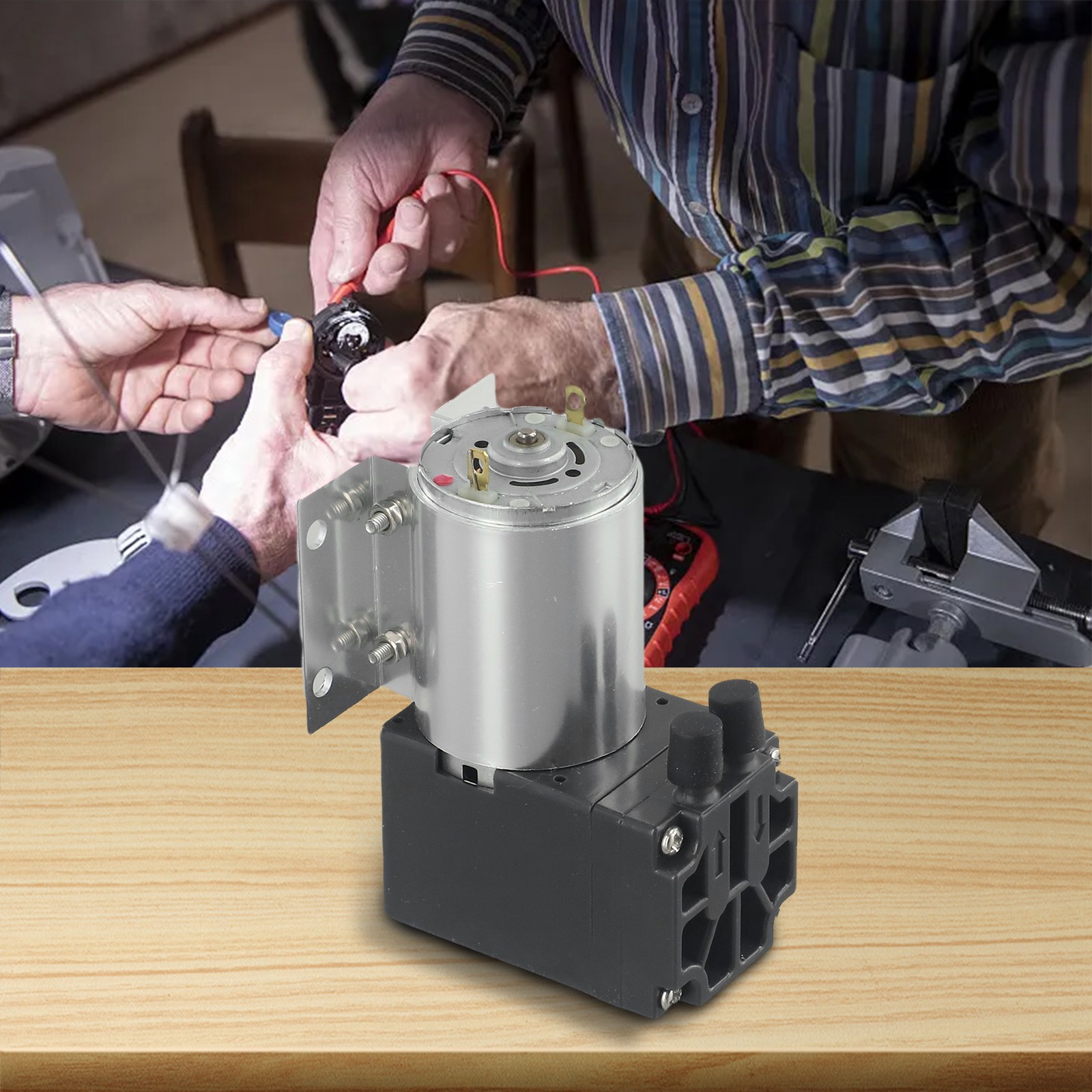 VACUUM SUCTION-PUMP AUTOMATION Air-Pump DC9V~14V Negative Pressure ...