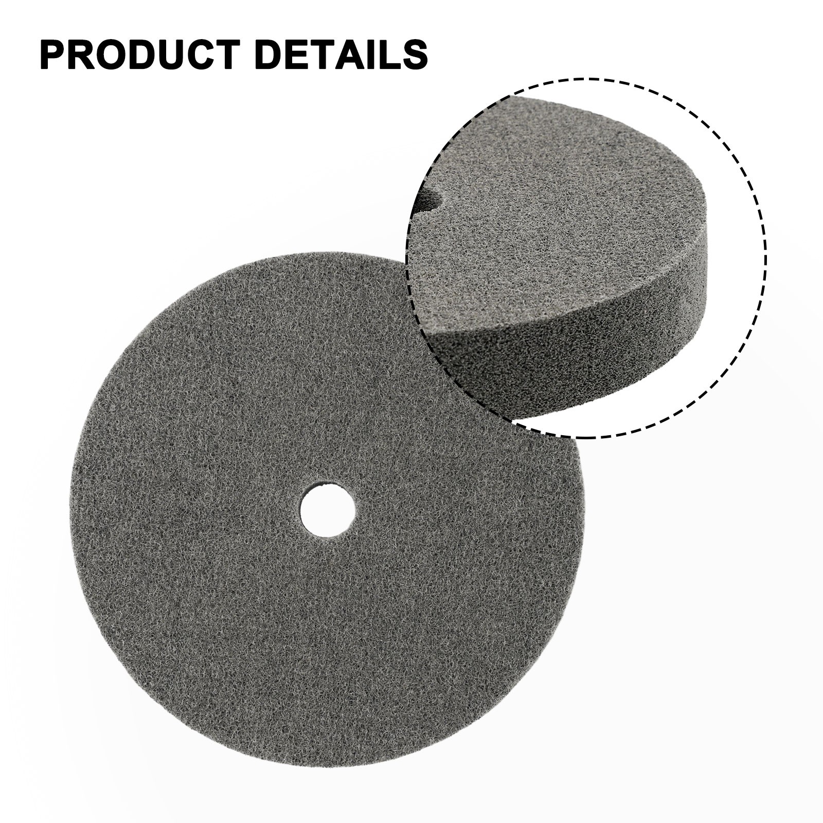 Polishing Wheel Buffing Disc Factory Workshop 6\"X 5/8\'\'×1\" Abrasive ...