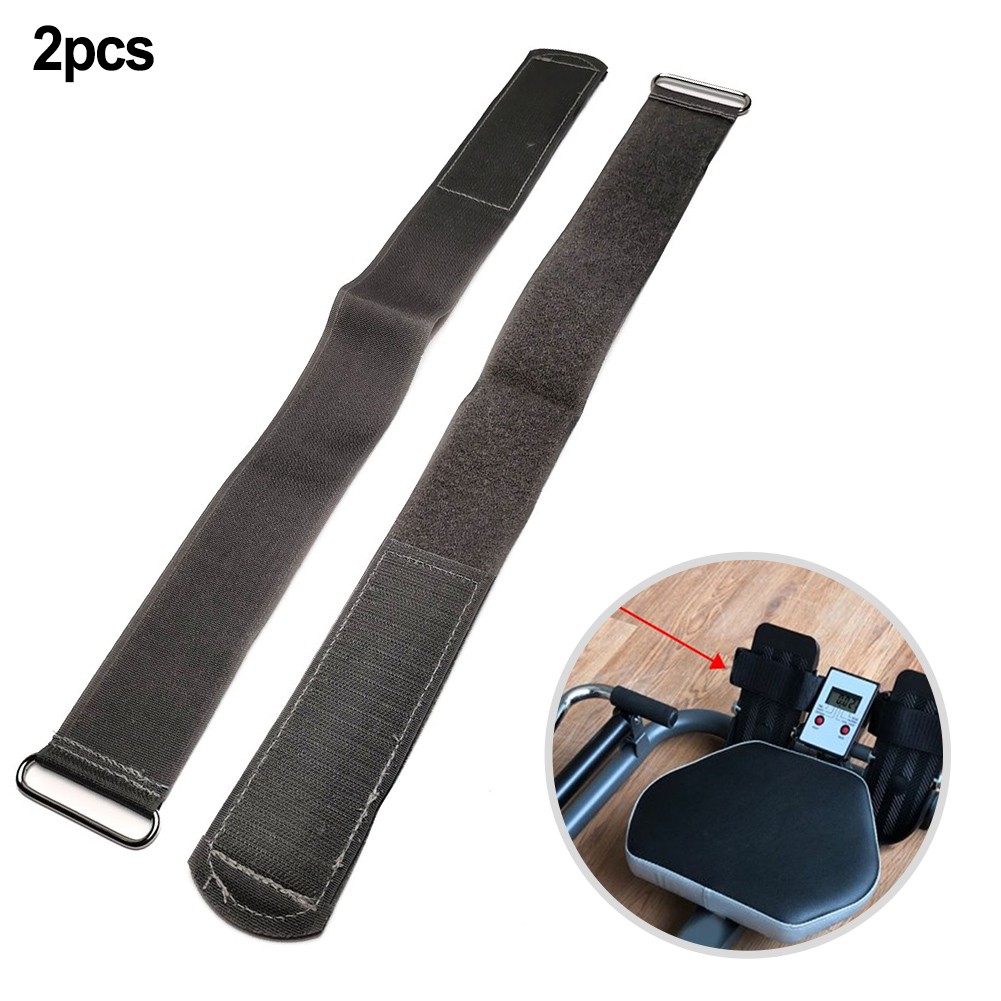 Rameur réglable pédale jambe sangle machine elliptique pédale jambe ...