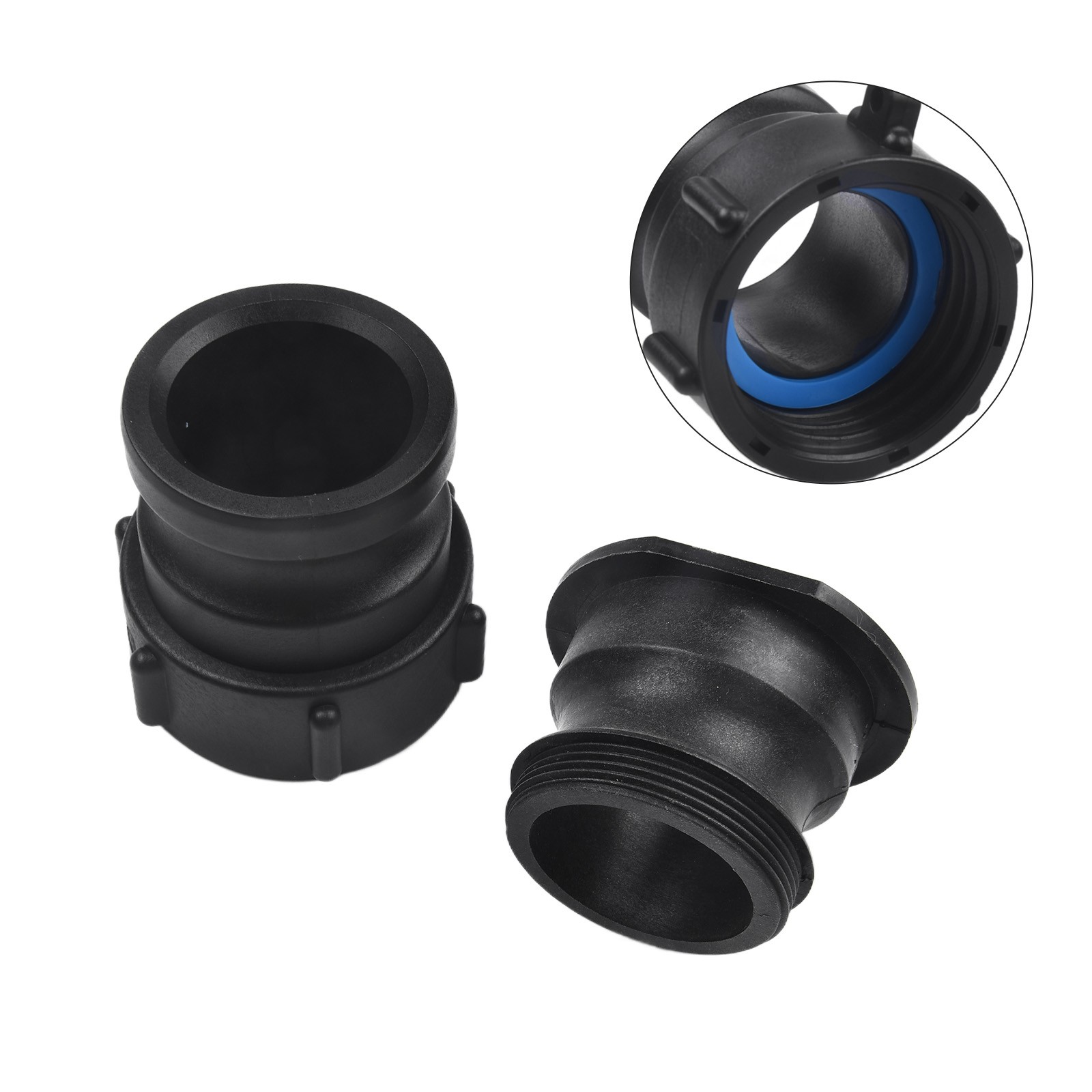 QUICK AND EASY Water Tank Connection IBC Bucket Nozzle Adapter Quick ...