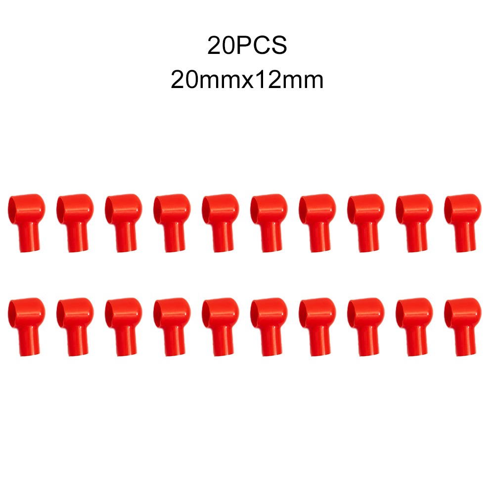 Heat Insulating 20PCS Battery Terminal Cover Boots for Car Battery ...
