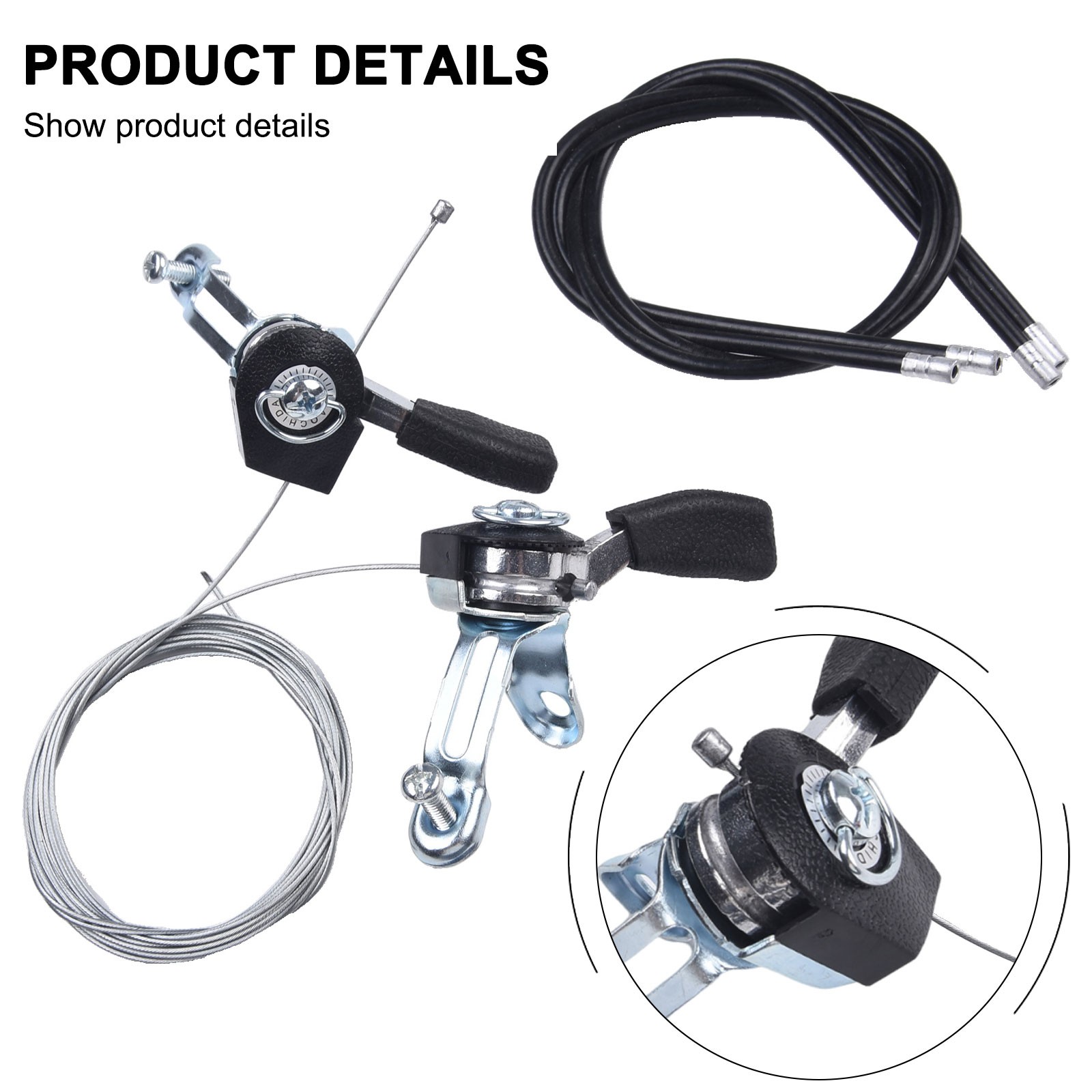 Hot Sale Gear Shifters Changers Thumb Gear Shifters Accessories Bicycle ...