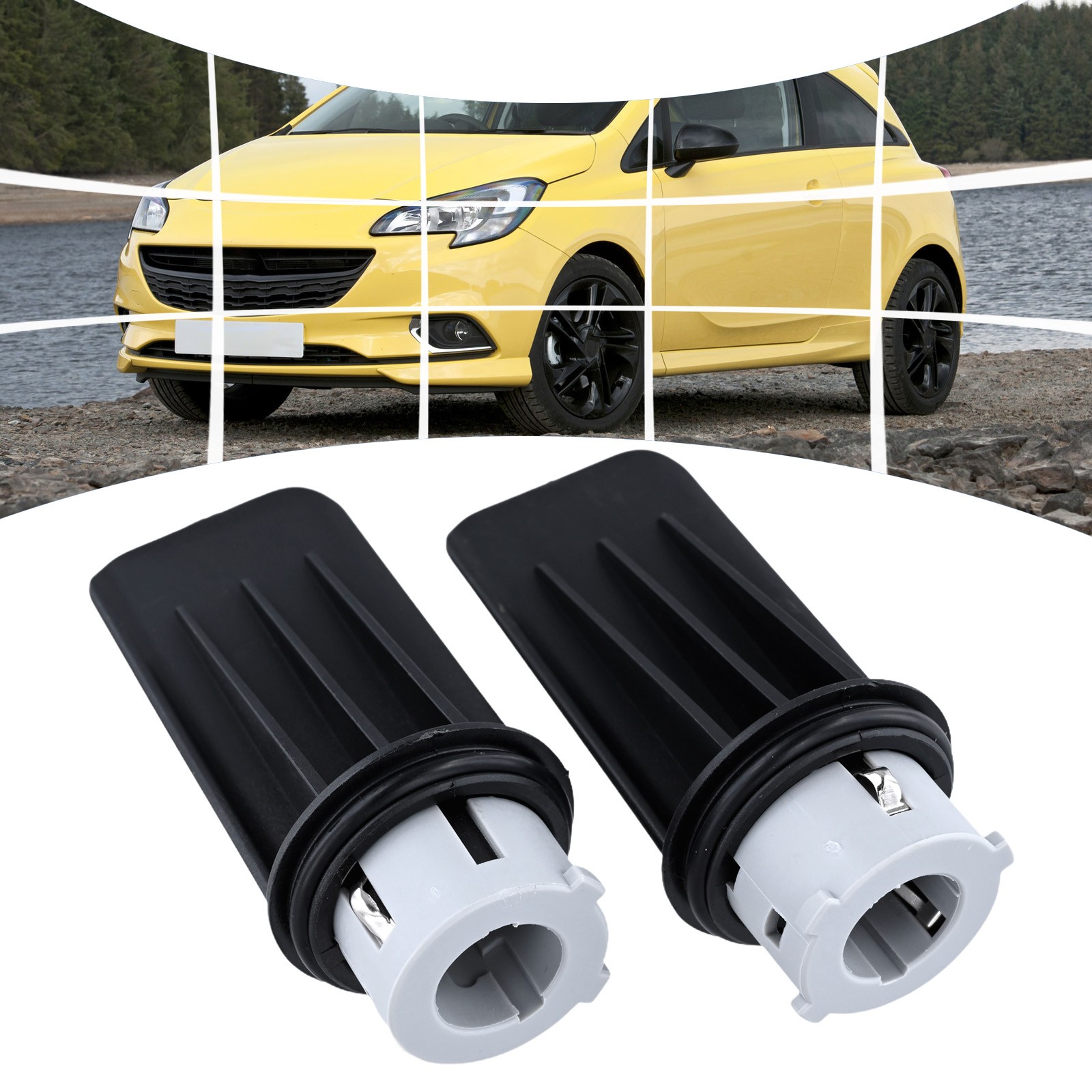 Reliable 2 Pcs Indicator Turn Signal Light Bulb Holder for Vauxhall For ...