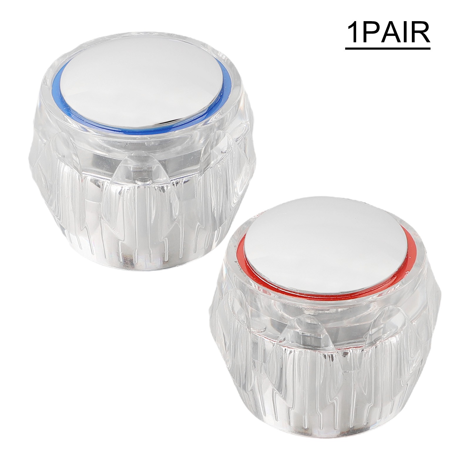 Stylish Tap Head Covers Kitchen and Bathroom Blue and Red High ...
