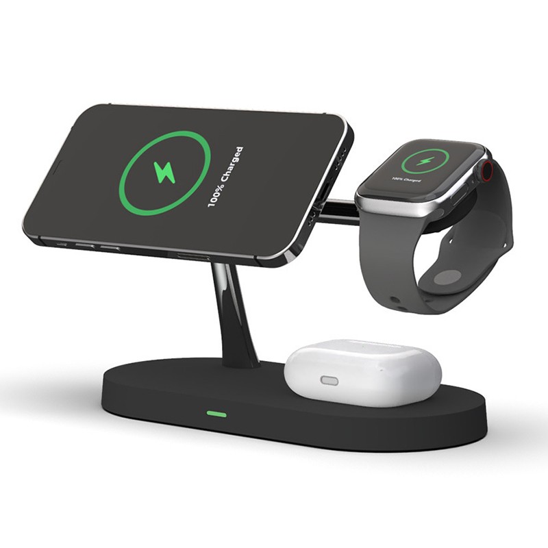 3-IN-1 WIRELESS CHARGER Multi-device Charger Compact Design Efficient ...