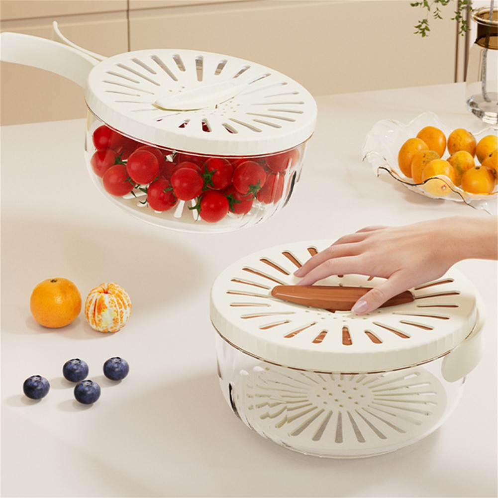 DRAIN BASKET STRAINER Efficient Drainage Folding Handle Design Large ...