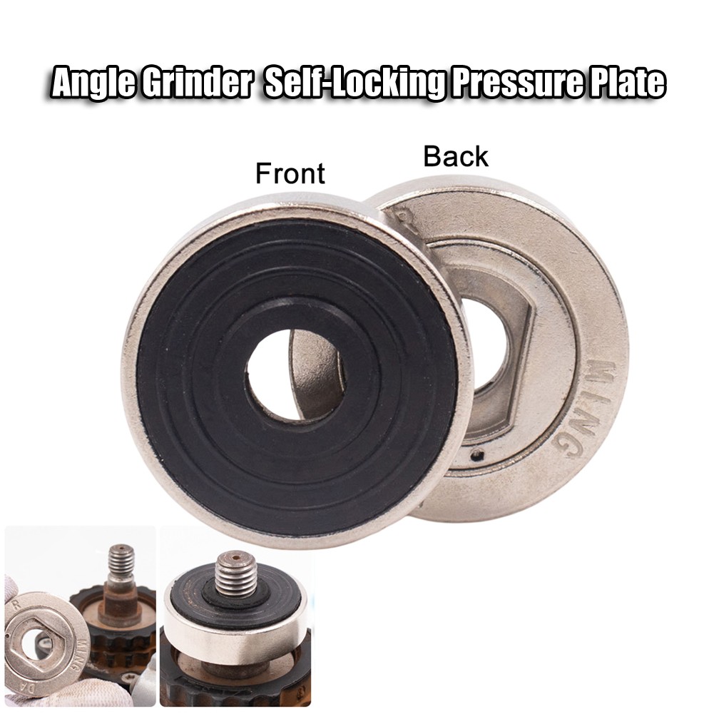 Grinder Pressing Plate Self-Locking Flange Nut Innovative Self-Locking ...