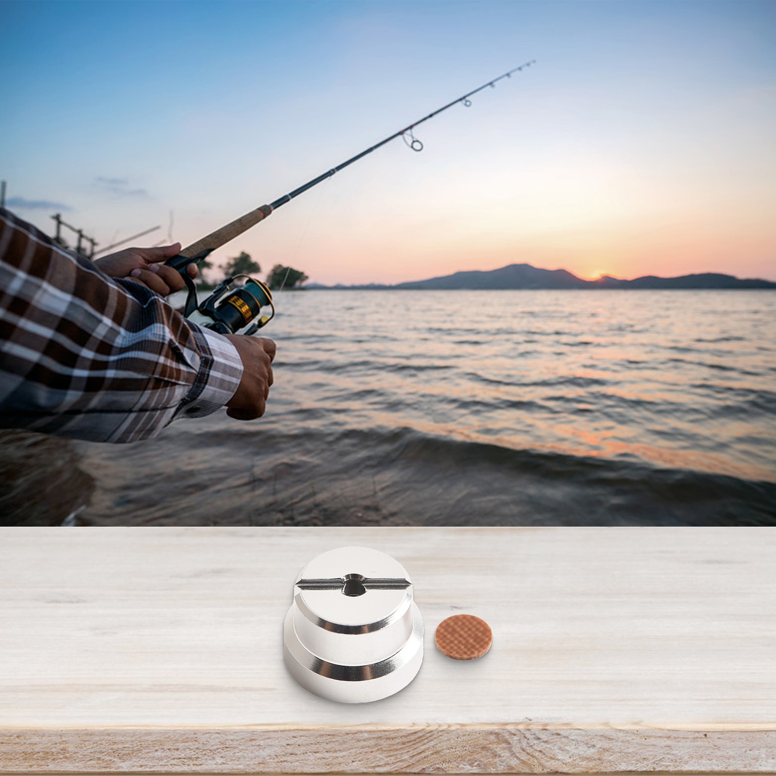 WATER DROP WHEEL Gauge Designed For for SLX DC Half Moon Cap M7 S Reels ...