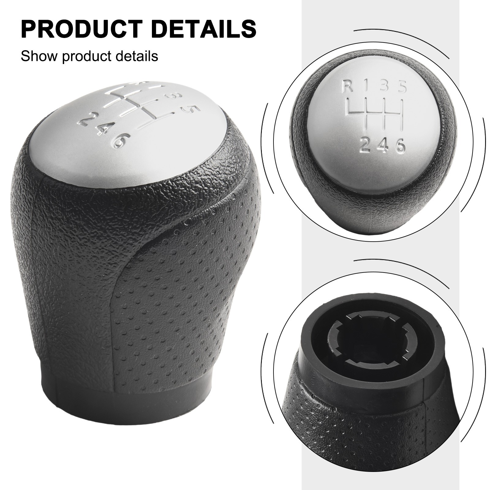 Brand New Gear Shift Knob Auto Parts Car Accessories Tool 1.5 Cm 6 ...