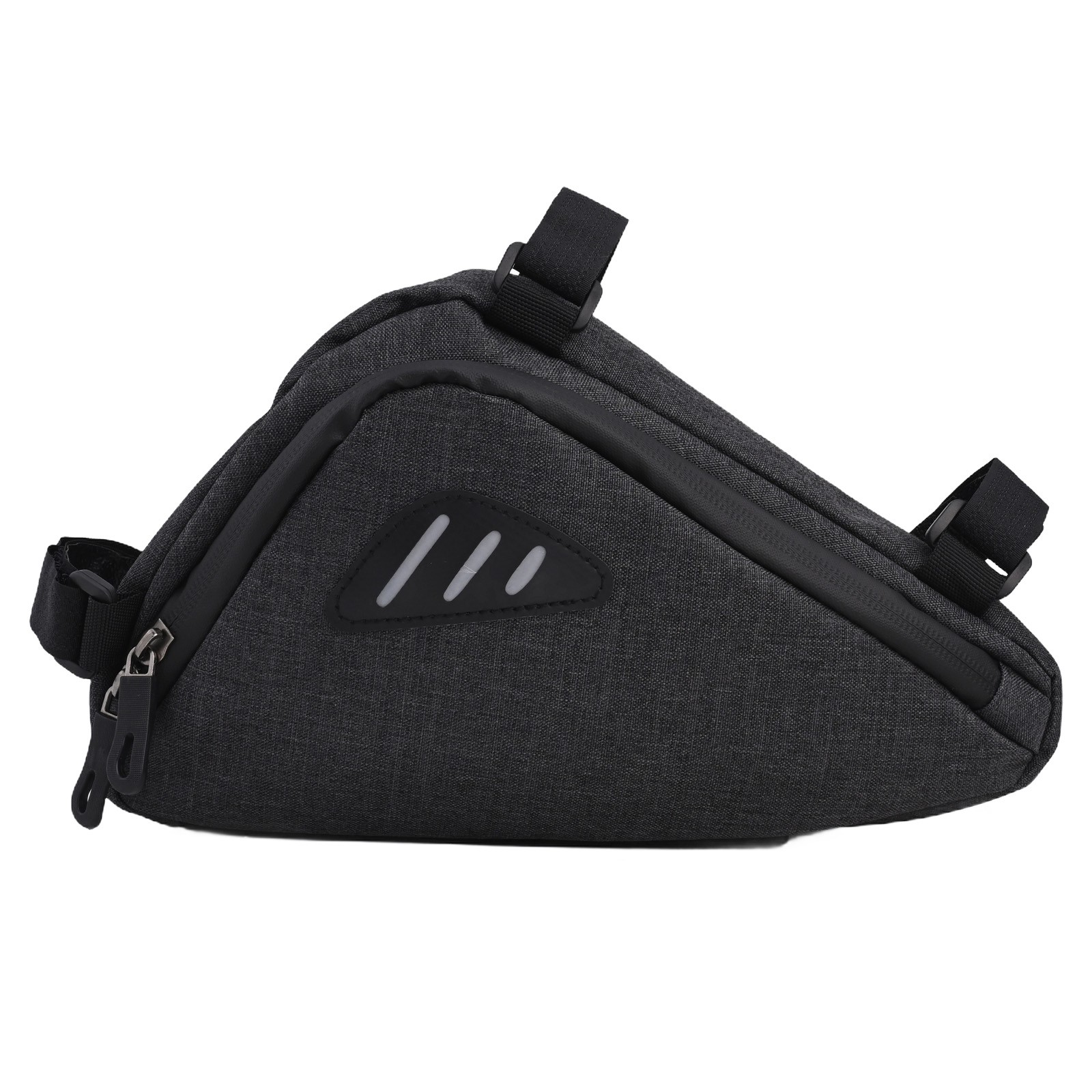 REFLECTIVE TRIANGLE BICYCLE Saddle Bag Sturdy Construction and Easy ...