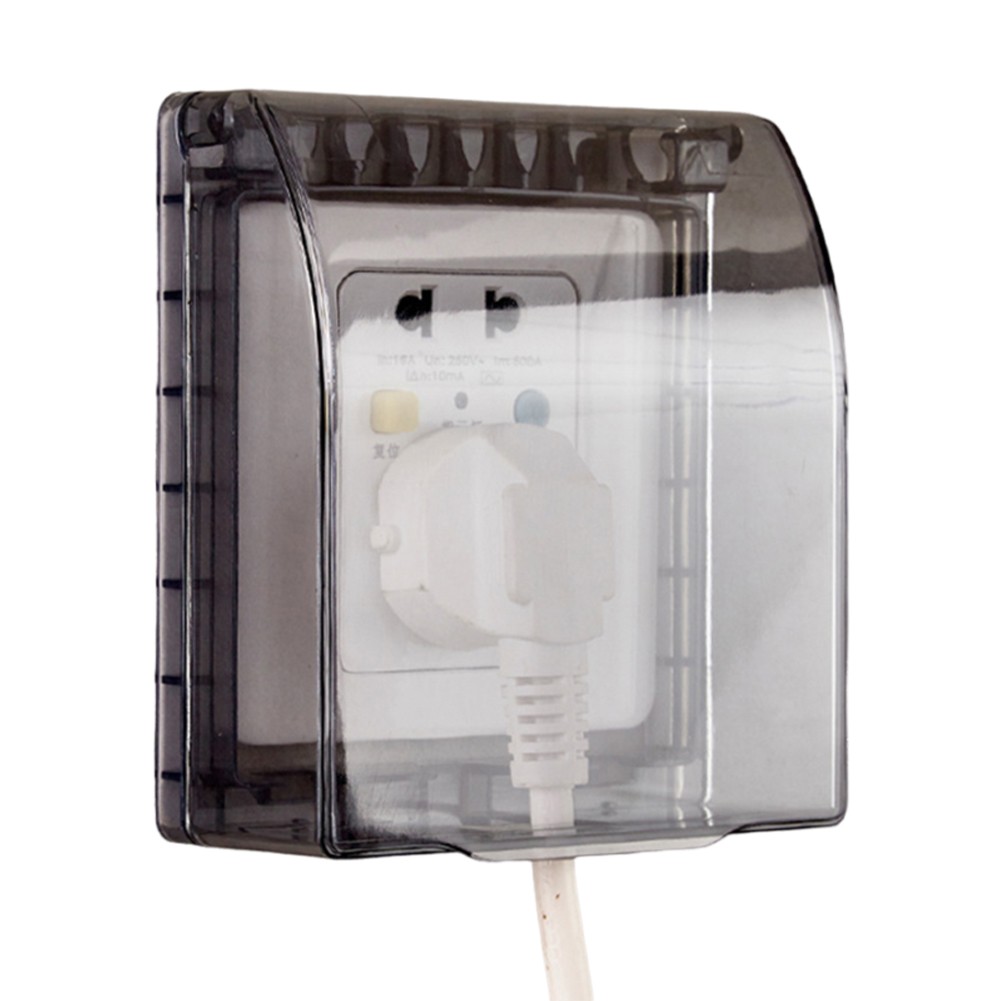 OUTDOOR SOCKETS SPLASH Guard Socket Outdoor Use Home Safety Vapour ...