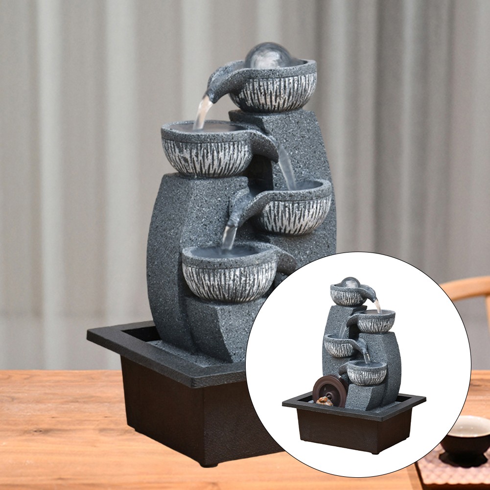 Creates A Peaceful Atmosphere Water Feature Polyresin Ornamental Value ...