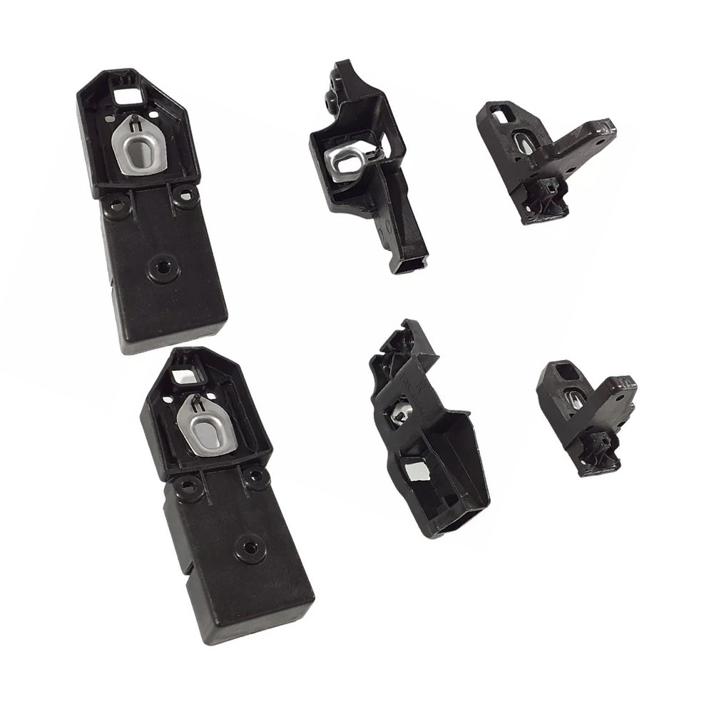Black ABS Headlight Bracket Repair Kit For Mercedes For CLA W117 2013 ...