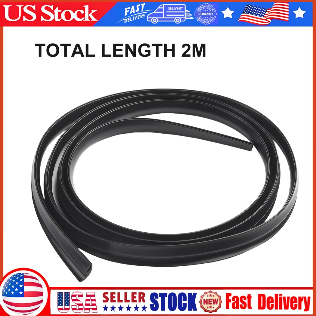 Seal-Strip Edge Guard Molding Trim For Car Front Windshield Plastic ...