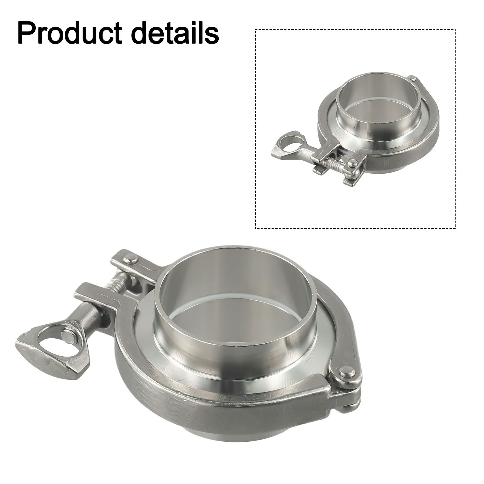 Adjustable Tri Clamp 3 Inch Tri Clamp 91mm Flange OD For Brewing ...