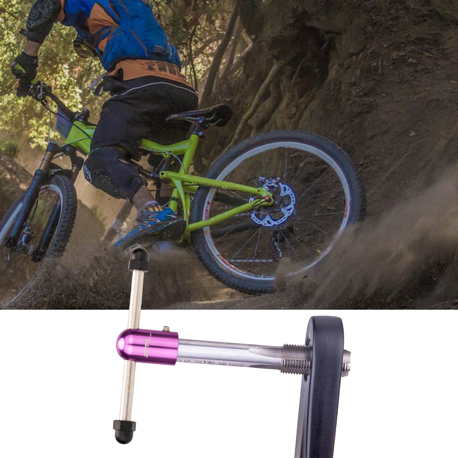 BIKE PEDAL THREAD Repair Kit Left & Right Side Taps Works with 9/16 Cranks $51.93 - PicClick AU