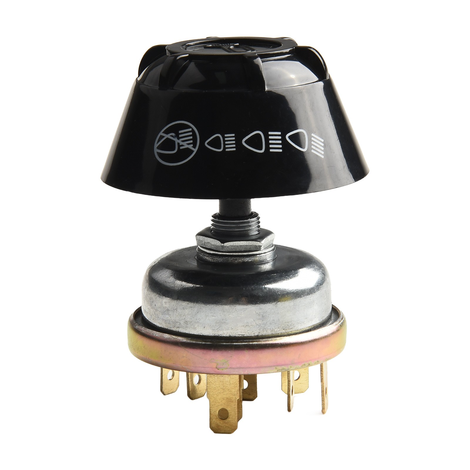 12V WATERPROOF LIGHT/HORN Switch Push Button Metal Horn Button Push ...