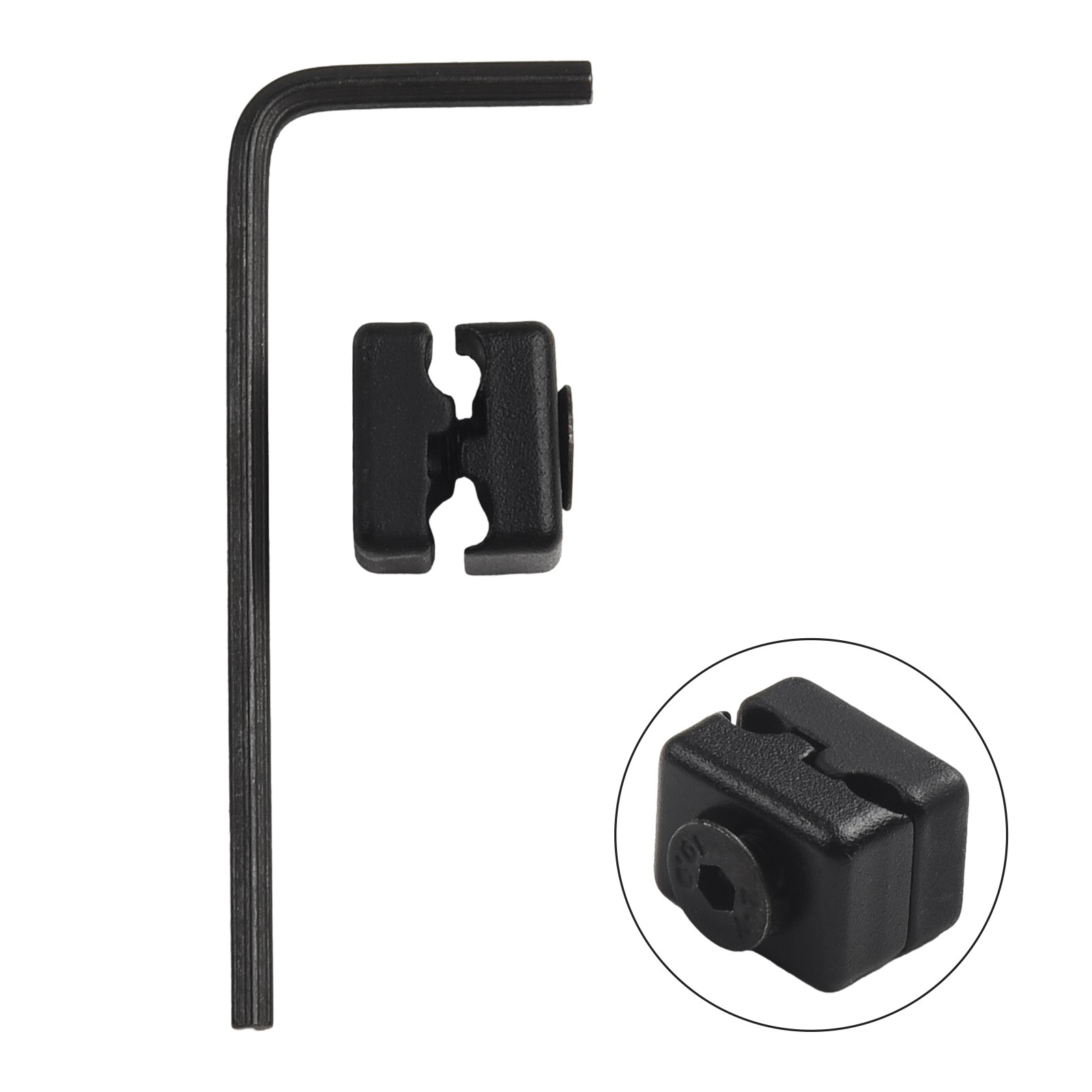 STRONG ALUMINUM CLAMP Buckle Metal Cable Fastener Clip for Compound Bow ...
