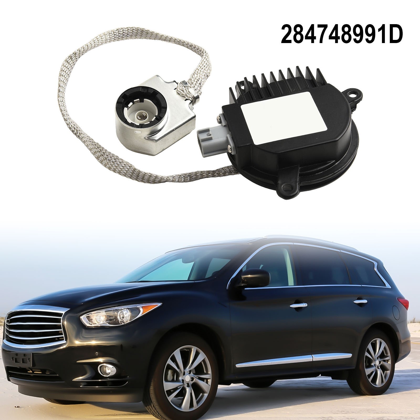 Headlight Module Easy To Install Easy To Remove 284748991D Aluminum ...