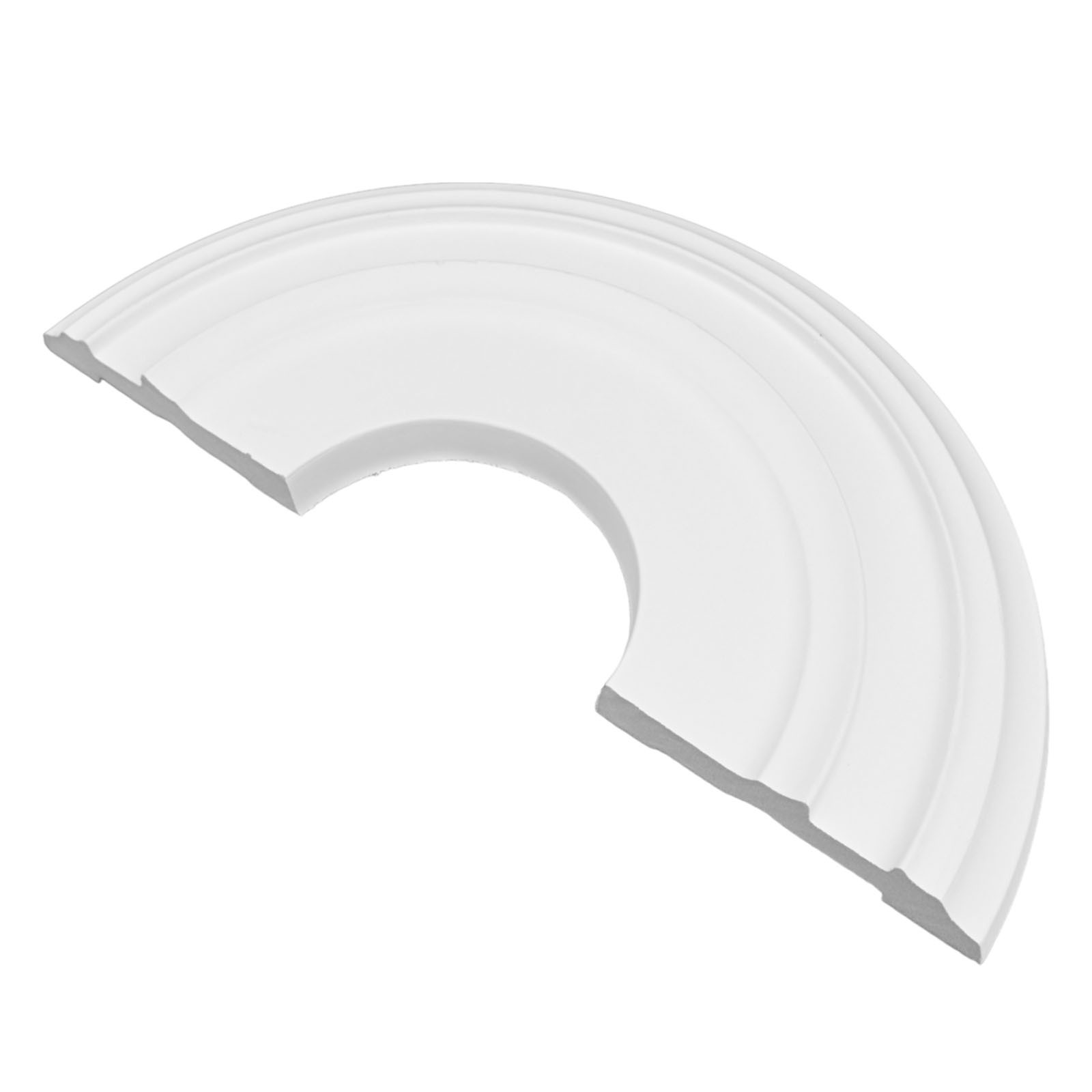 Dent Resistant PU Ceiling Fan Light Fixtures Cover Plate 12 Round ...