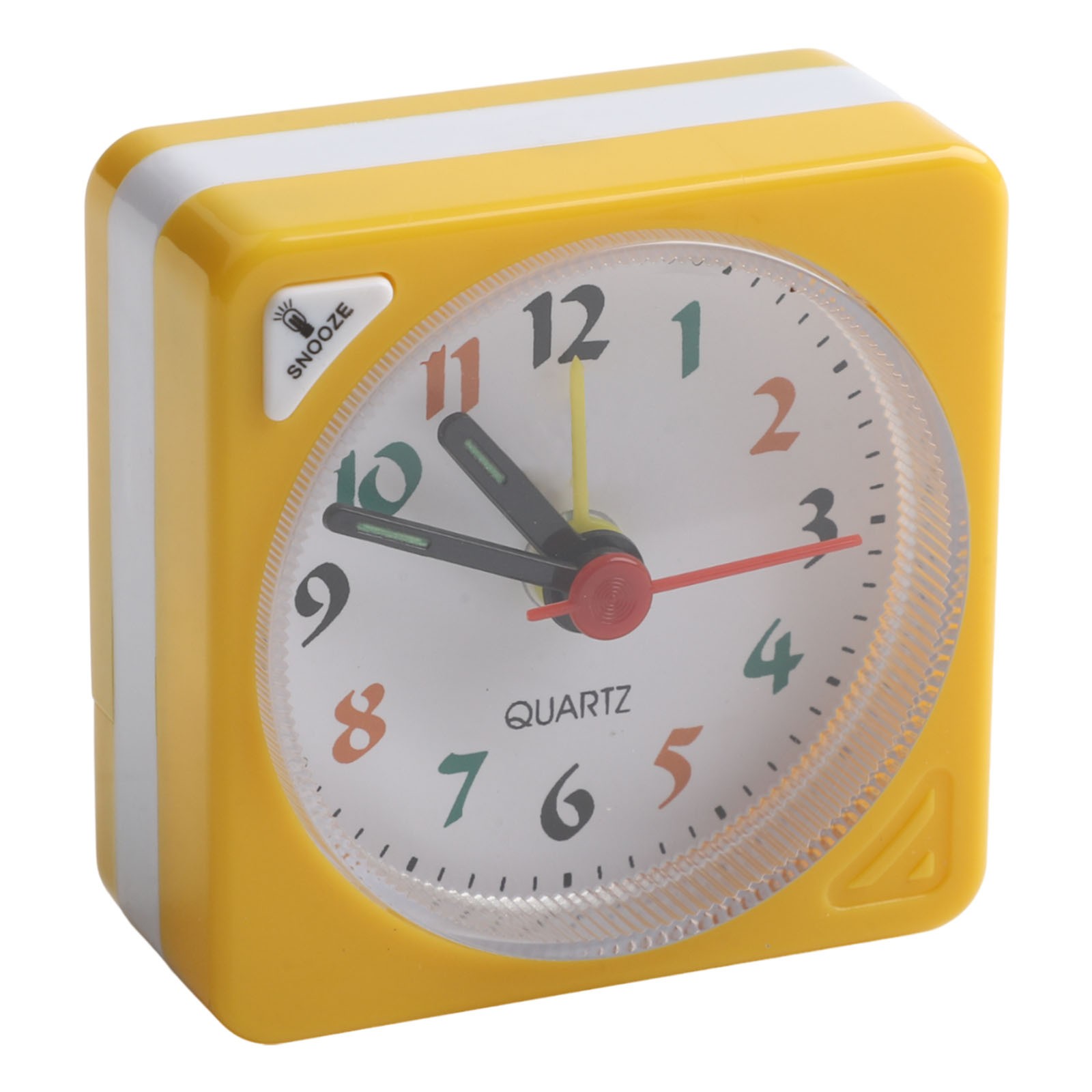Portable Square Alarm Clock Silent for Traveling and Sound Sleep | eBay UK