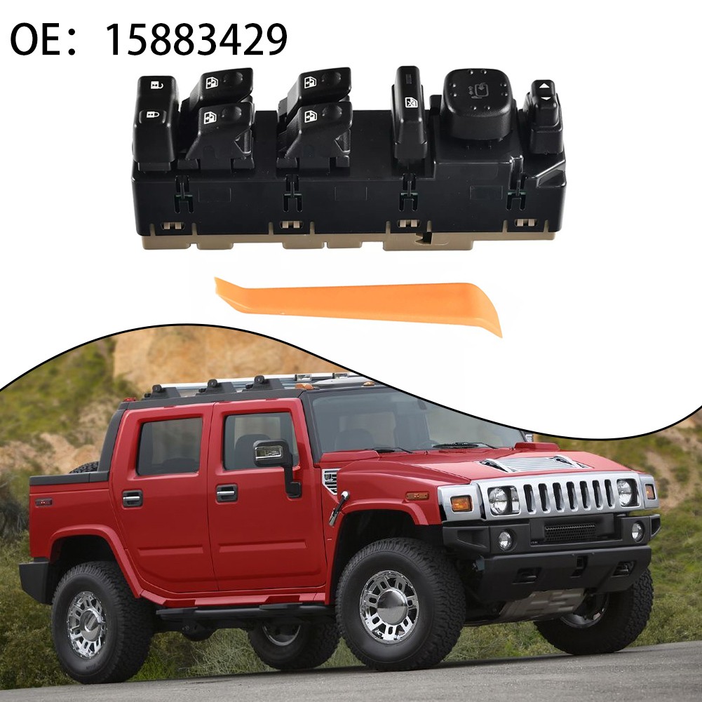 FOR HUMMER FOR H2 Replacement Driver Side Power Window Control Knob 03 ...