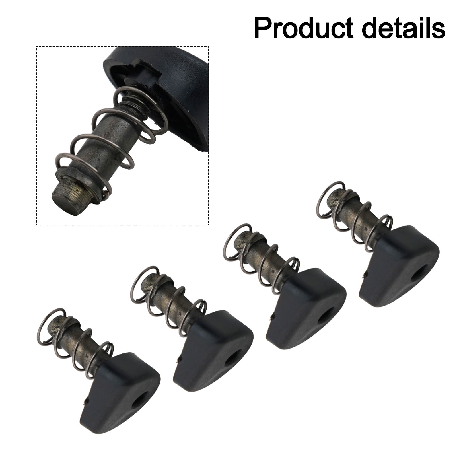 REPLACEMENT PARTS SET for Grinder Lock Button Repair Black (For 9523NB ...