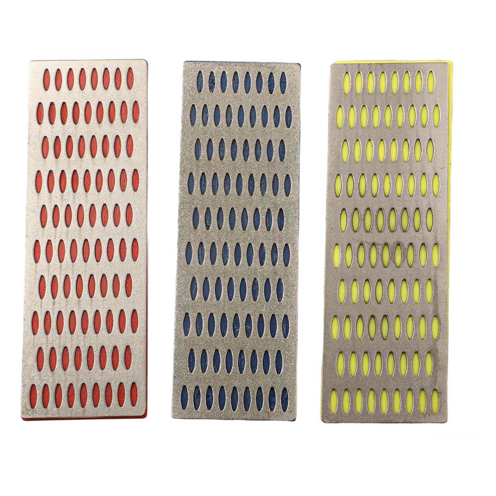 Jeu de 3 disques à aiguiser support pierre à aiguiser premium 200 300 ...