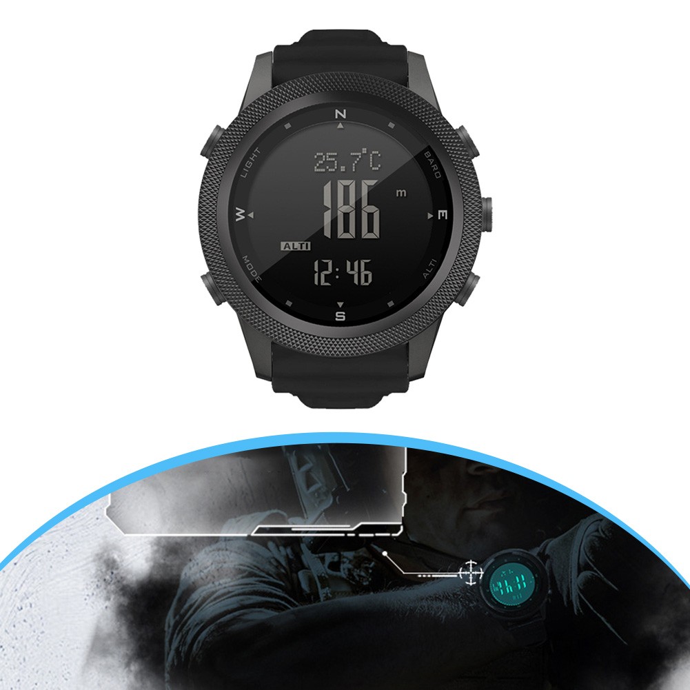 FOR NORTH EDGE AP46 Men's Digital Watch with Pedometer and EL Backlight ...