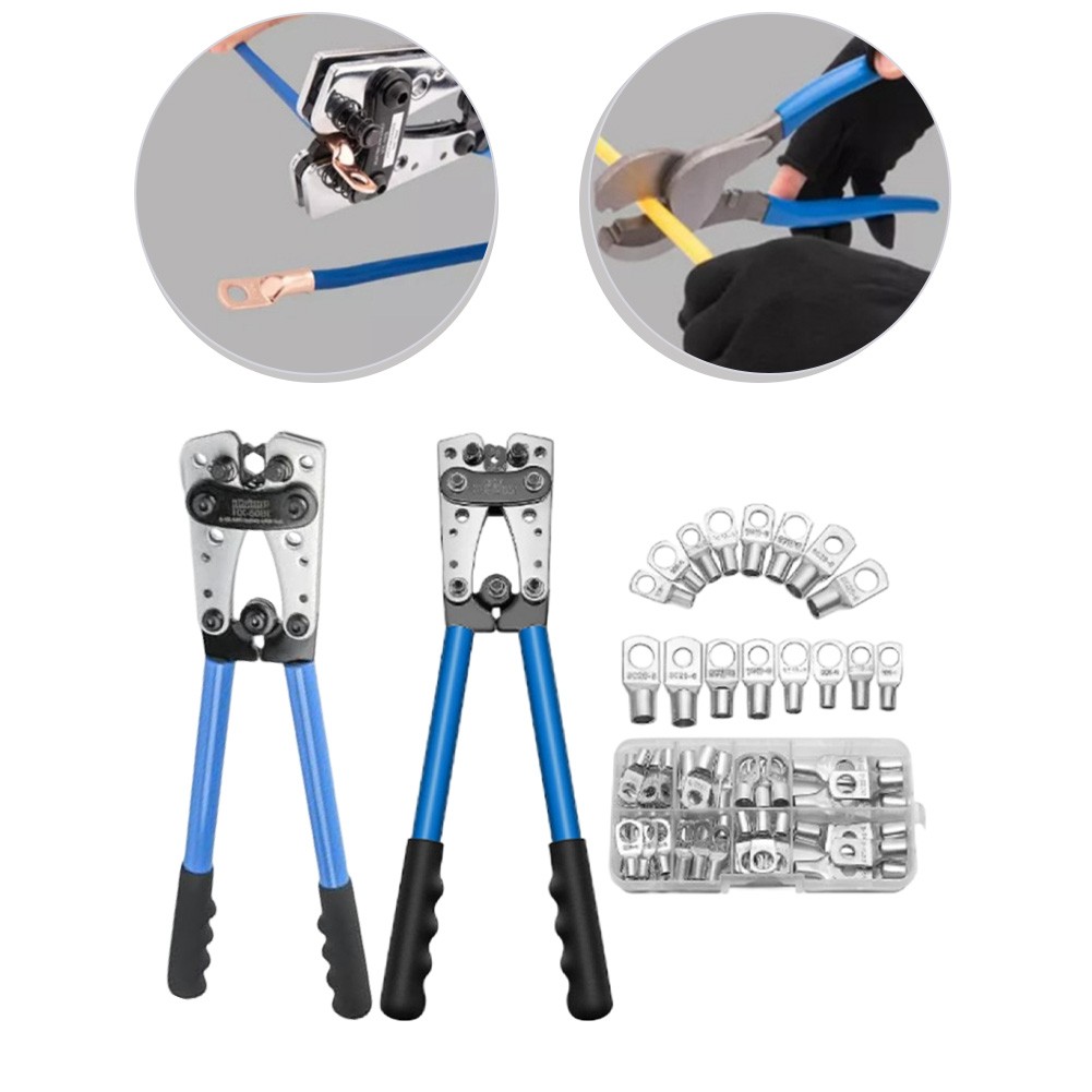 Professional Grade Crimping Tool Set for Various Wire Gauges and Sizes ...