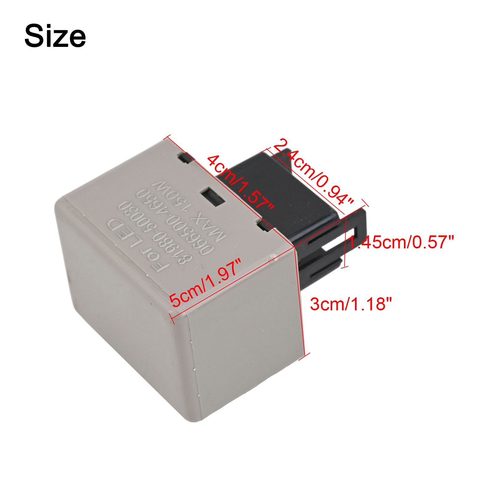 FOR TOYOTA DIY Installation Friendly Flasher Relay for Specific Models ...