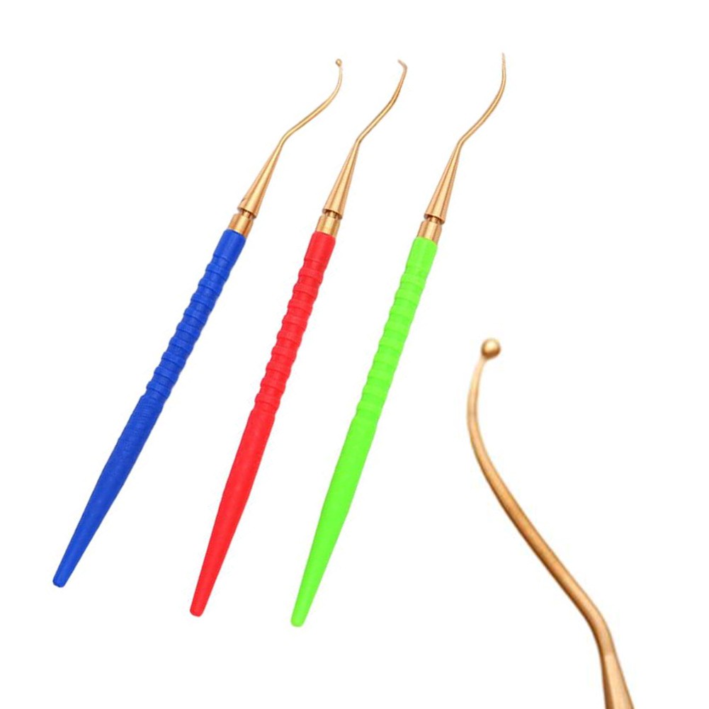 PLASTIC HANDLE BRASS Shaft O Ring Remover Set 3 Pieces for Diving ...