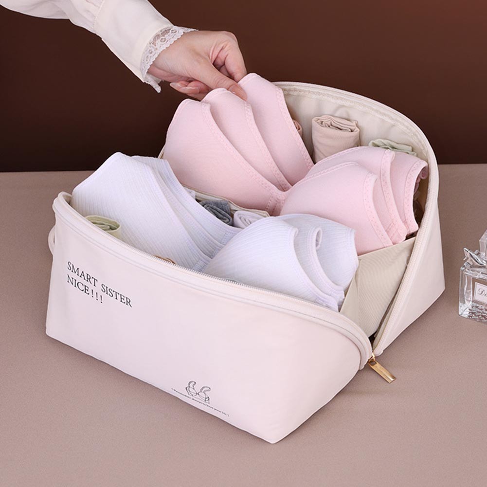 Leichte BH-Aufbewahrungstasche mit mehreren Abschnitten für einfache ...